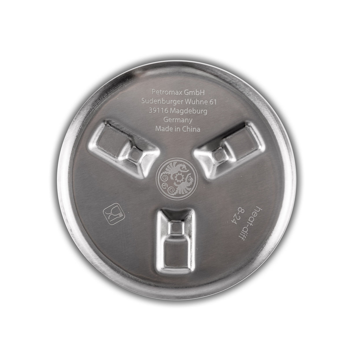 Precisely fitting heat distributor for camping ovens | Petromax