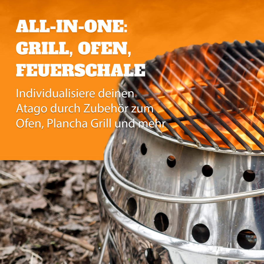 Atago gas grill - ready to use and space-saving | Petromax