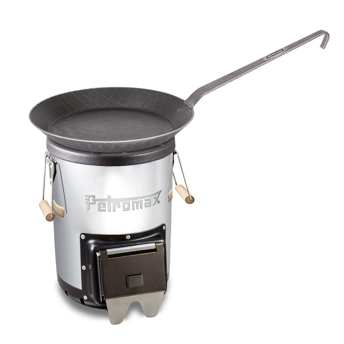 Cook independently: Rocket stove & forge pan | Petromax